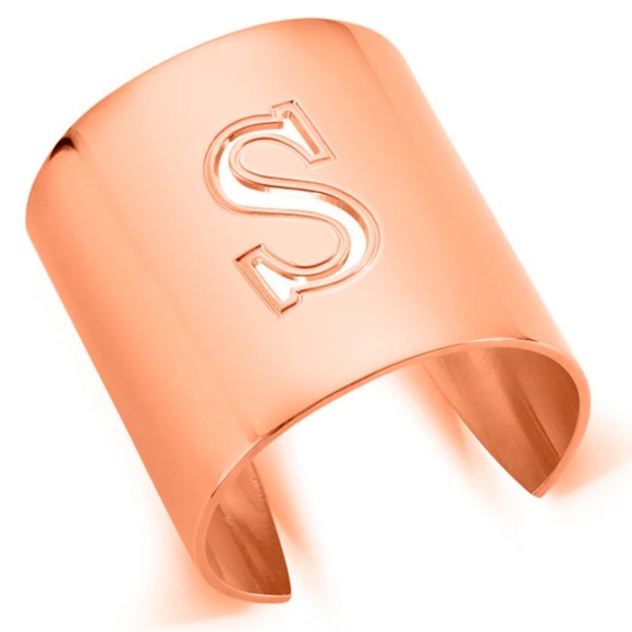So EXCESSIVE | Jewelry | Gorgeous Rose Gold Letter S Initial Beautiful ...